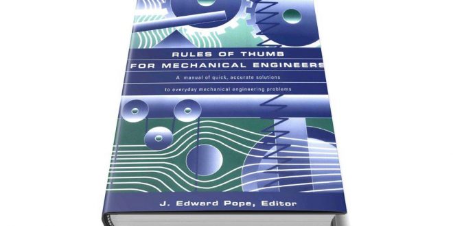 Rules of Thumb for Mechanical Engineers